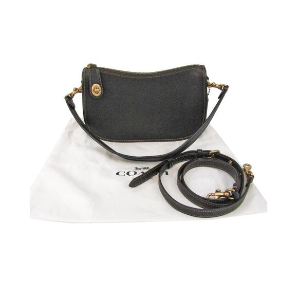 Coach | Bags | Coach Leather Handbag And Pouch Set | Poshmark
